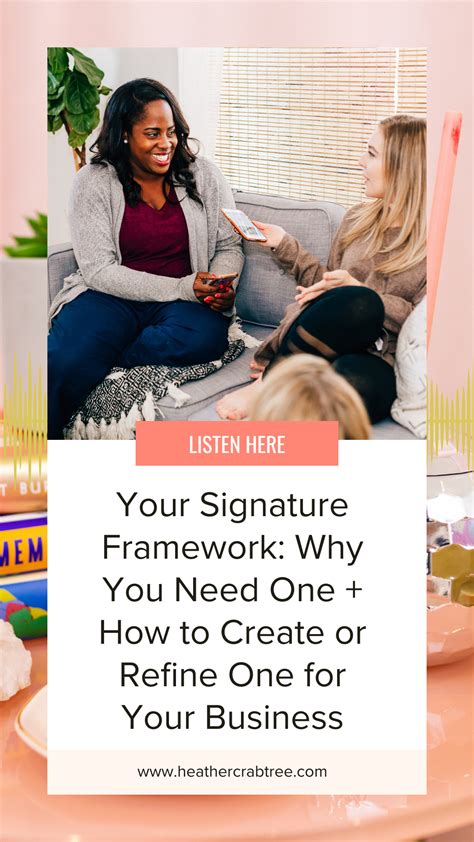 Why You Need A Signature Framework Or Method For Your Business