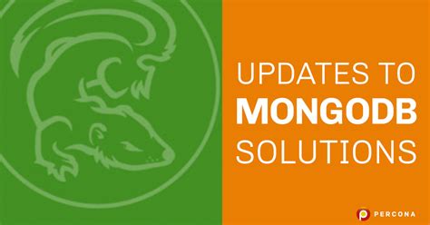 Percona Announces Updates To MongoDB Solutions