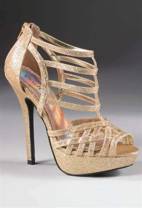 50 Beautiful Golden High Heels That Glisten In Passion ⋆ Brasslook