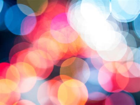 Premium Photo Abstract Colorful Big Circular Bokeh Texture