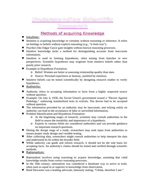 Chapter 1 Pdf Falsifiability Hypothesis