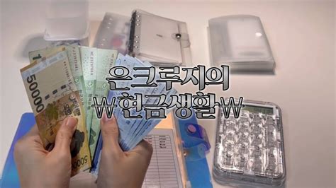 현금생활 1월 2주차 결산 3주차 예산 16만원 도전 저축박스 예고 Youtube