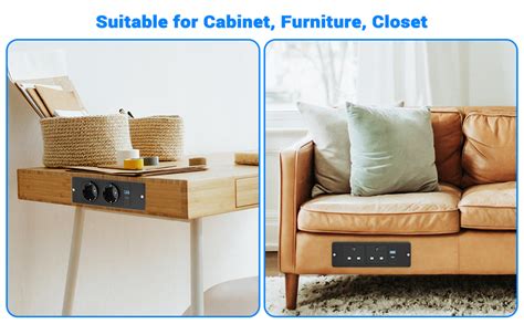 Desk Power Strip With Usb C Pd W Ohuo Desktop Power Sockets Extension Lead With Usb