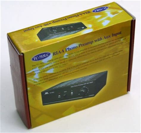 Technolink TEC TC LC RIAA Moving Magnet MM Phono Preamp Preamplifier