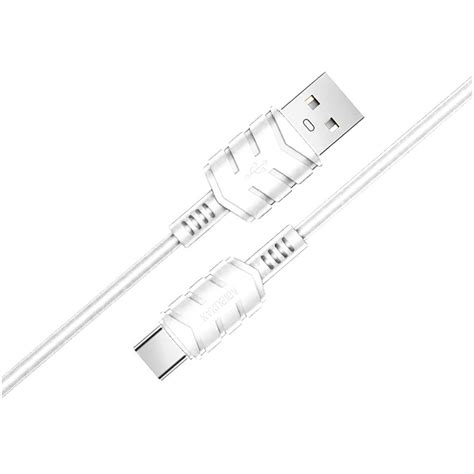 Cable 3a 1 2m Usb Usb Type C Kakusiga Smart Fast Charging Data Cable Ksc 710 White Usb Usb