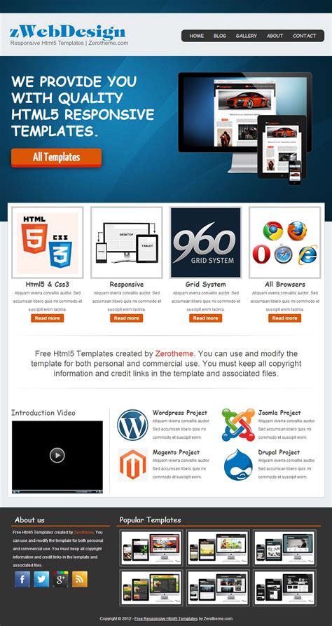 12 Responsive Web Design Templates Images Web Design Templates Psd Free Download Responsive