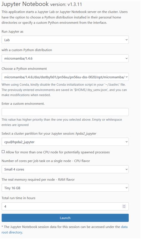 Jupyter Notebooklab Terrabyte Documentation
