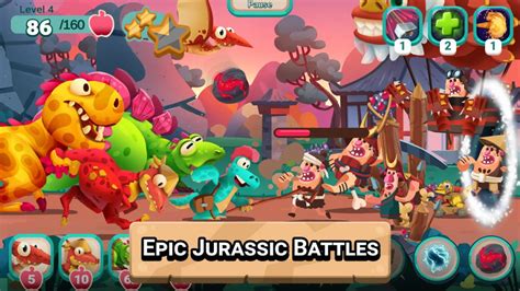Dino Bash Travel Through Time สำหรับ Iphone ดาวน์โหลด