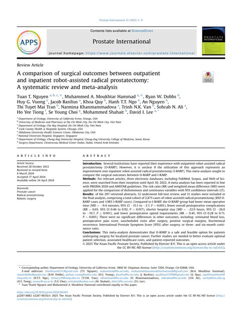 Pdf A Comparison Of Surgical Outcomes Between Outpatient And