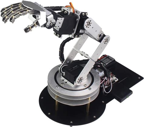 Lxswy Brazo Robot De 6 Ejes Brazo Robótico Biónico Robot Brazo Agarre