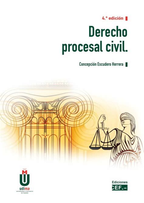 Derecho Procesal Civil Libro Del 2023 Escrito Por Maria Concepcion