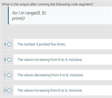 Solved What Is The Output After Running The Following Code Chegg
