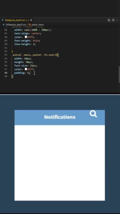 100 days css challenge day07 youtube