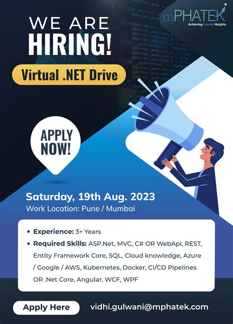 Vidhi Gulwani On Linkedin Now Hiring Join Our Team Mphatek Systems Is Hiring Net