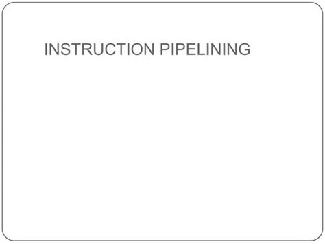Advanced Pipelining In Arm Processorspptx