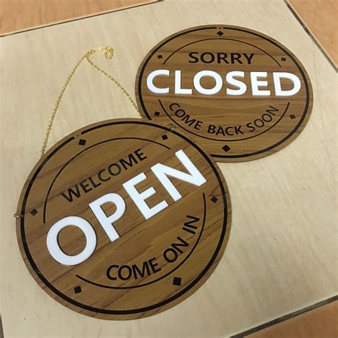 รวม ป้าย Open Closed ป้ายเปิดร้าน เปิดบริการ ป้ายแจ้งเวลาทำการ หลากหลายสไตล์ Shopee Thailand