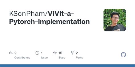 ViVit A Pytorch Implementation Test Vivit Py At Main KSonPham ViVit A