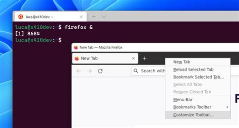 Opening Firefox In Wsl2 Without Windows Default Title Bar X410dev
