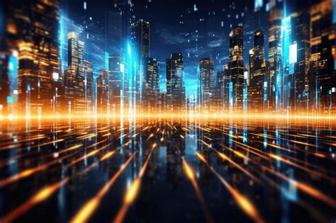 Premium Photo A Rendering Of A Technology Data Binary Code Network