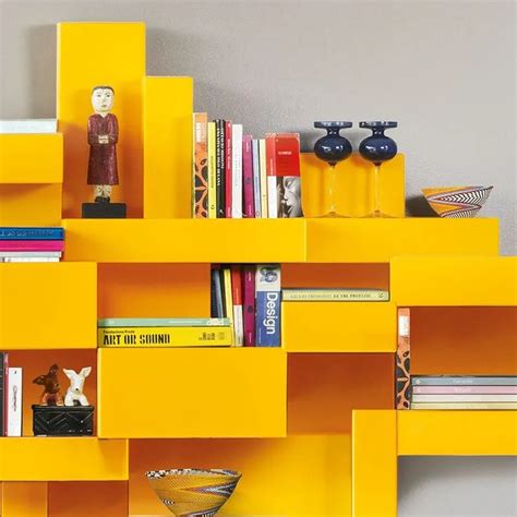 Qeeboo Recreates Modular Primitive Bookshelf In Polyethylene Version