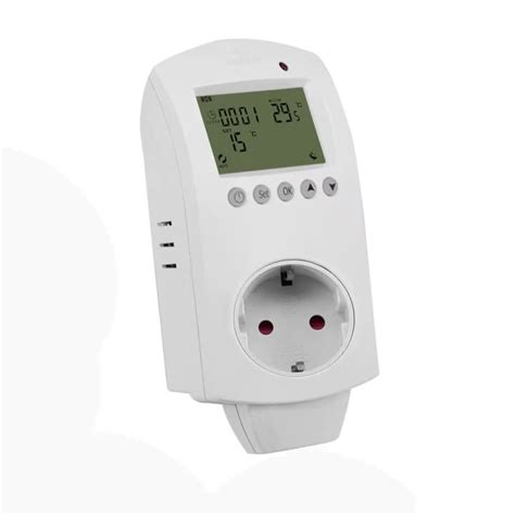 Hy02tp Digital Thermostat Regulator Plug Temperature Controller Switch Ac 220v Microcomputer