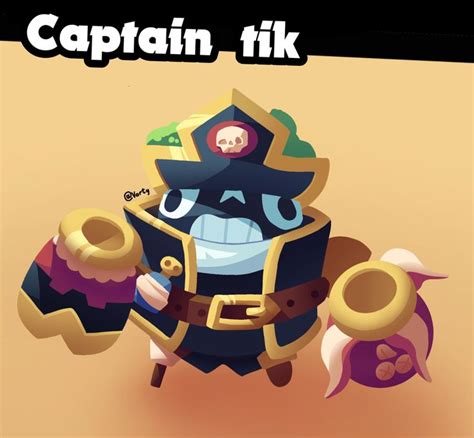 Captain Tik Brawl Stars Concept En 2024