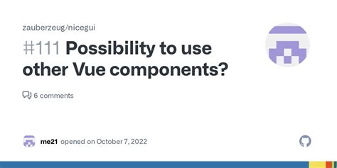 possibility to use other vue components · issue 111 · zauberzeug