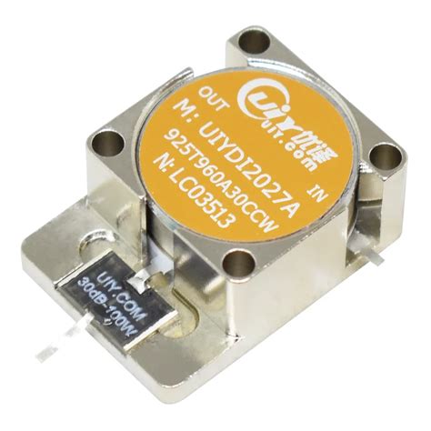 Counter Clockwise Rf Drop In Isolator Uiydi2027a Rf Ferrite Isolator