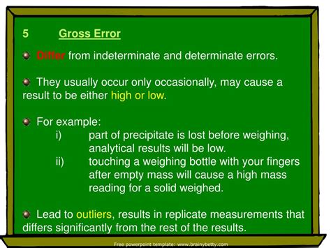 Ppt Experimental Errors And Statistics Powerpoint Presentation Id2054592