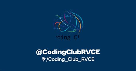 Codingclubrvce Instagram Facebook Linktree
