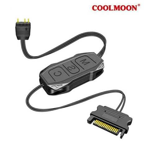Jual Coolmoon Argb Mini Controller Ar 1 Argb 5v 3pin To Sata Cable Di Seller Velvet Store Jual Coolmoon Argb Mini Controller Ar 1 Argb 5v 3pin To Sata Cable Di Seller Velvet Store