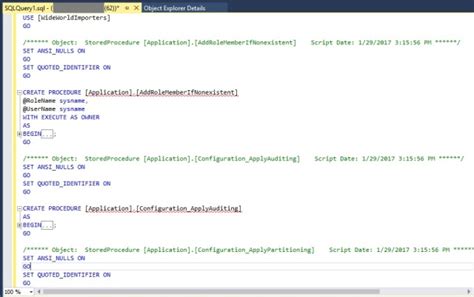 Script Multiple Objects In Ssms The Right Join