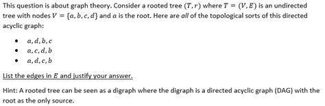 Solved This Question Is About Graph Theory Consider A Chegg