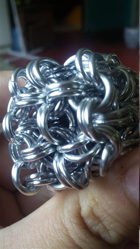 Chainmail Cube Fidget Toys Japanese 8 In 2 Geometric Toy Etsy Canada
