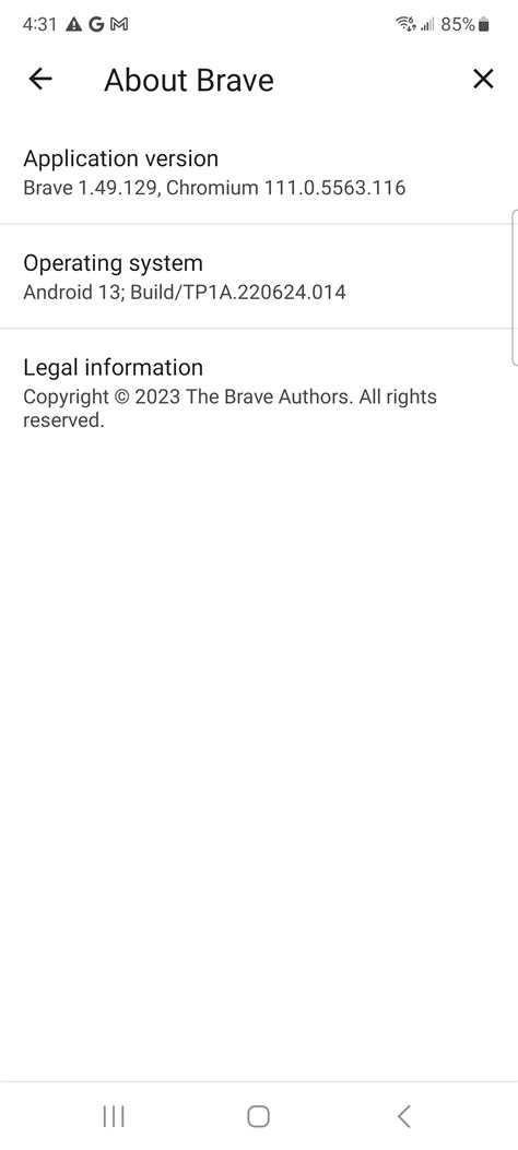 Upgrade From Chromium 111 0 5563 110 To Chromium 111 0 5563 116 · Issue 29229 · Brave Brave