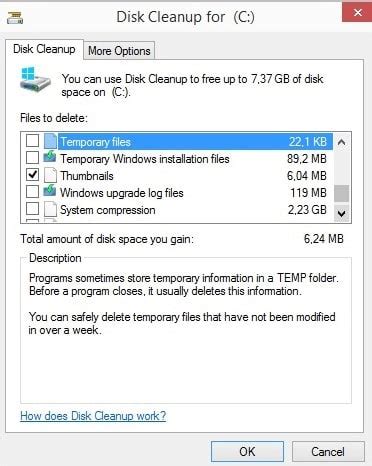 Windows Disk Cleanup Includes File Compression Option GHacks Tech News