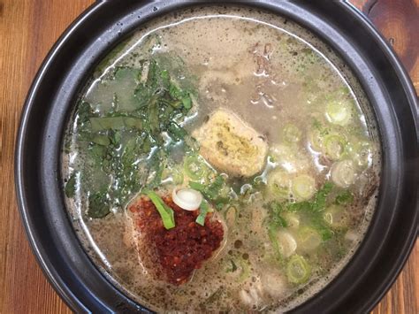 뜨끈한 순대국밥자취요리