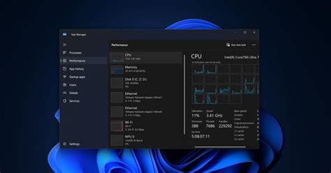 新版 Windows 11 规范统一了任务管理器的 Cpu 使用率计算方式