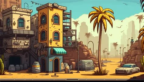 2d Platform Game Backgrounds Midjourney Prompt Promptbase