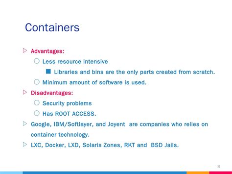 Lxc Docker Kubernetes Pptx