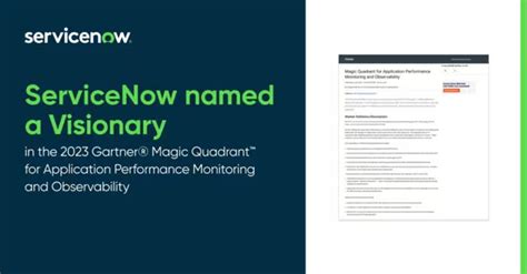 Visionary Gartner Mq For Apm Observability
