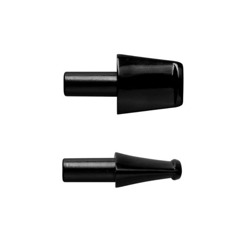 마우스피스 아크릴 커브 생크 스트레이트 9mm 필터 또는 3mm 필터용 짧은 스템 파이프 Diy 담배 테일 티몬