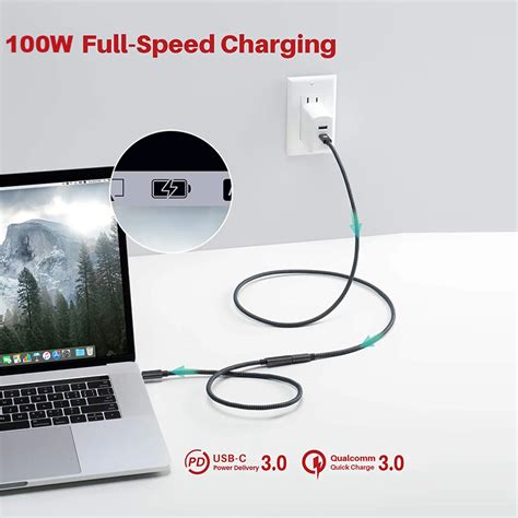 Usb Usb C Extension Cable W Gbps Usb C Gen Male To Female K Video Cable