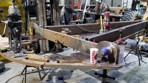 Caterpillar 16m Grader Circle Drawbar Welding Machining And Fabrication Motor Mission Machine