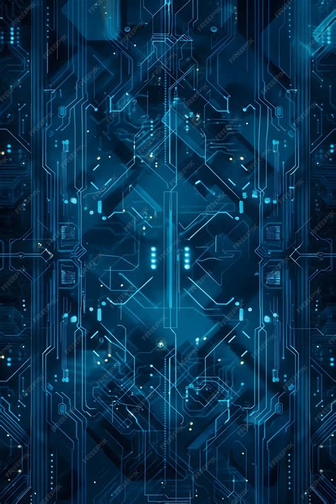 premium photo abstract digital matrix background with binary code streams