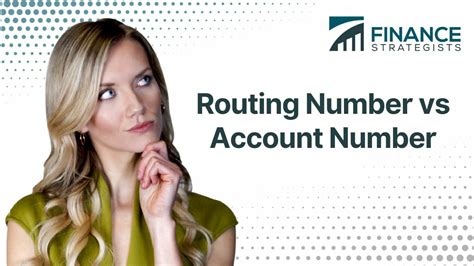 Routing Number Vs Account Number Comparison Contrast