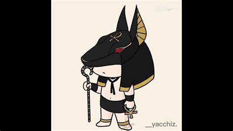 Do You Like Anubis Chibi I Do 🖤ennead Anubis Manhwa Bl Youtube