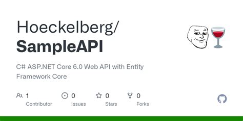 Github Hoeckelberg Sampleapi C Asp Net Core Web Api With Entity Framework Core