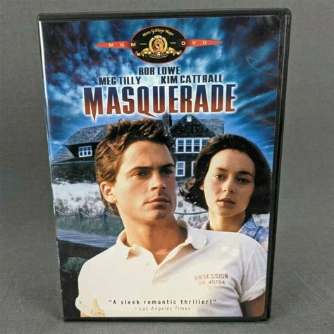 Masquerade 1988 Dvd Rob Lowe Meg Tilly Kim Cattrall Full And Wide