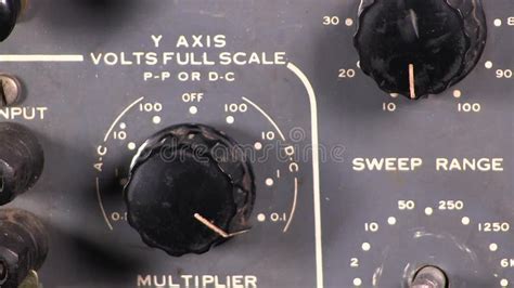 Change Signal Y Axis Scale Stock Video Video Of Hand